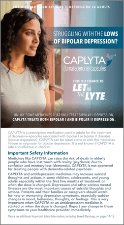 Helpful Tools for Patients - CAPLYTA® (lumateperone)